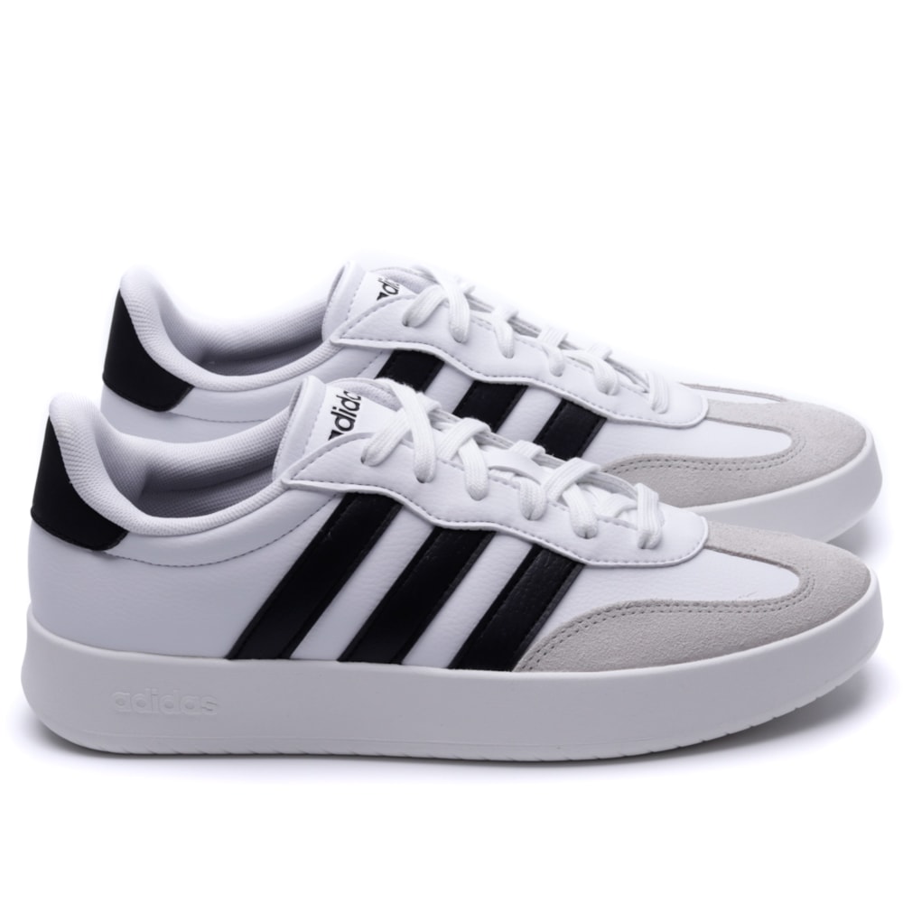 Tênis Adidas Barreda Masculino JI 2306- Branco/Preto - Andaraki
