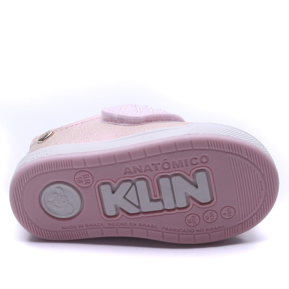 Tênis Infantil Klin Baby Menina 218092 - Andaraki